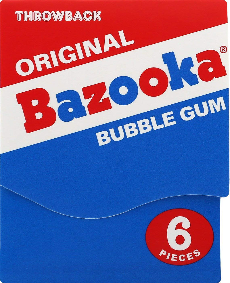 Original Bazooka Bubble Gum - Throwback Pack | The Happy Popcorn Co ...