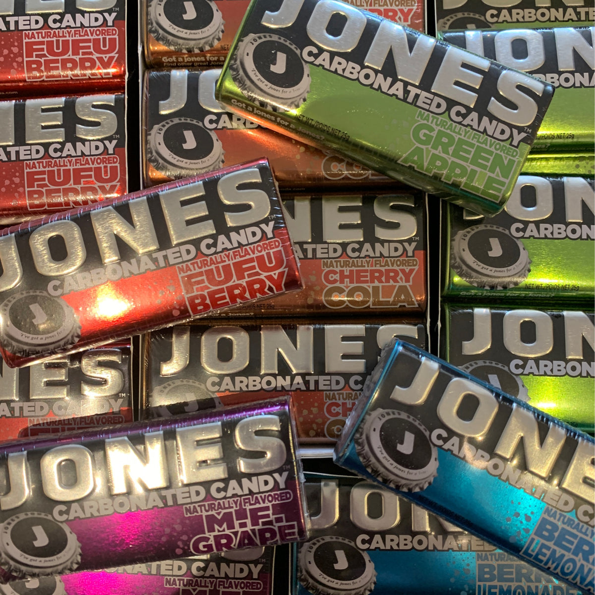 Jones Carbonated Candy | The Happy Popcorn Co - Online