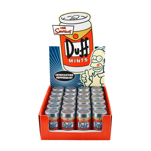 Simpsons - Duff Mints | The Happy Popcorn Co - Online