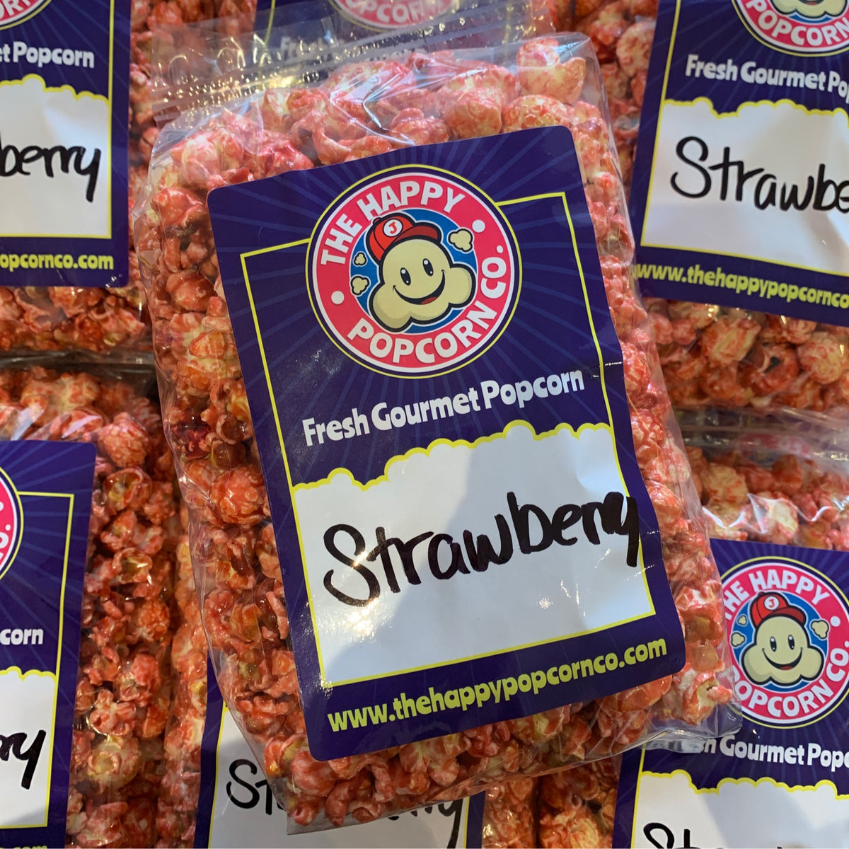 Strawberry Popcorn | The Happy Popcorn Co - Online