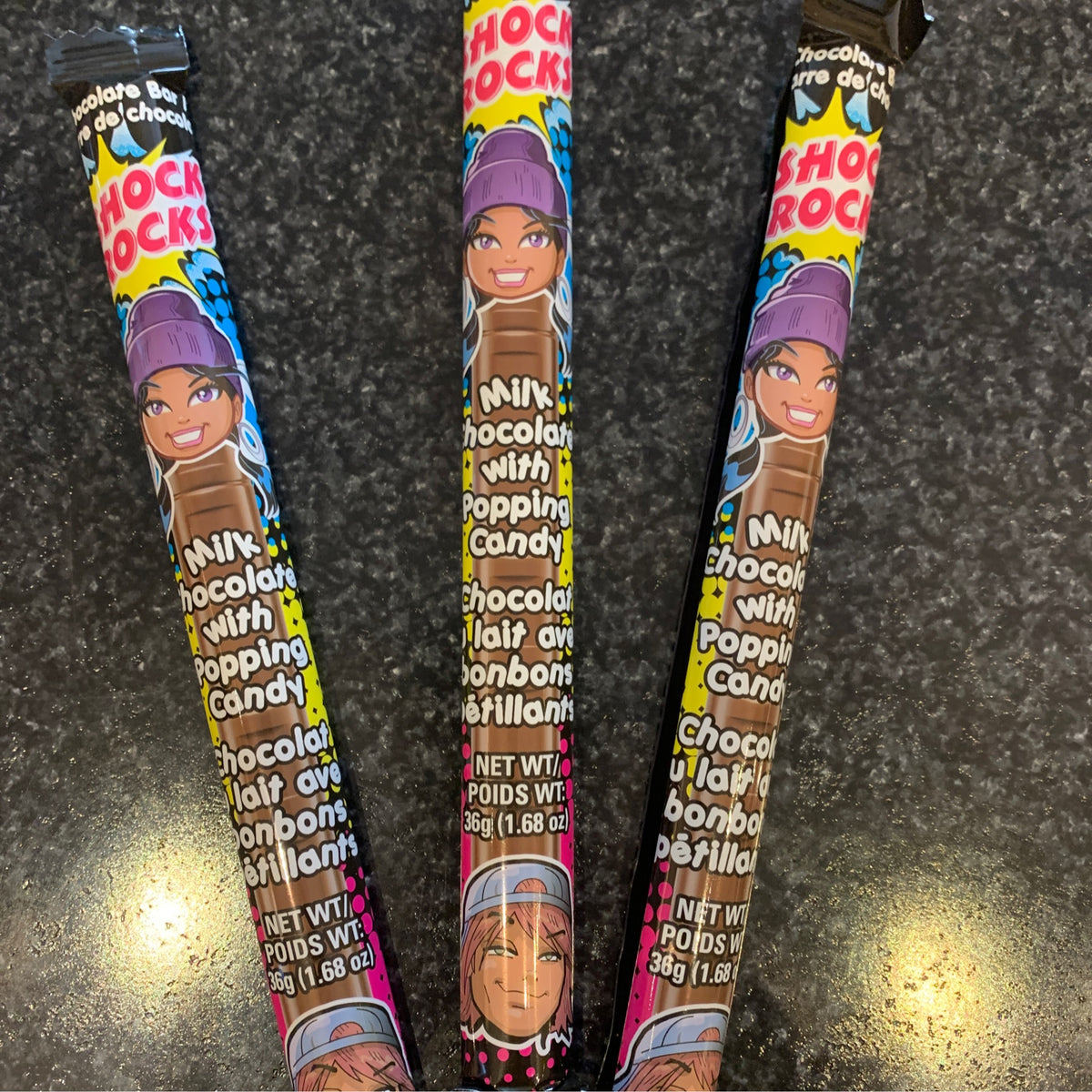 Shock Rocks - Milk Chocolate With Popping Candy | The Happy Popcorn Co ...