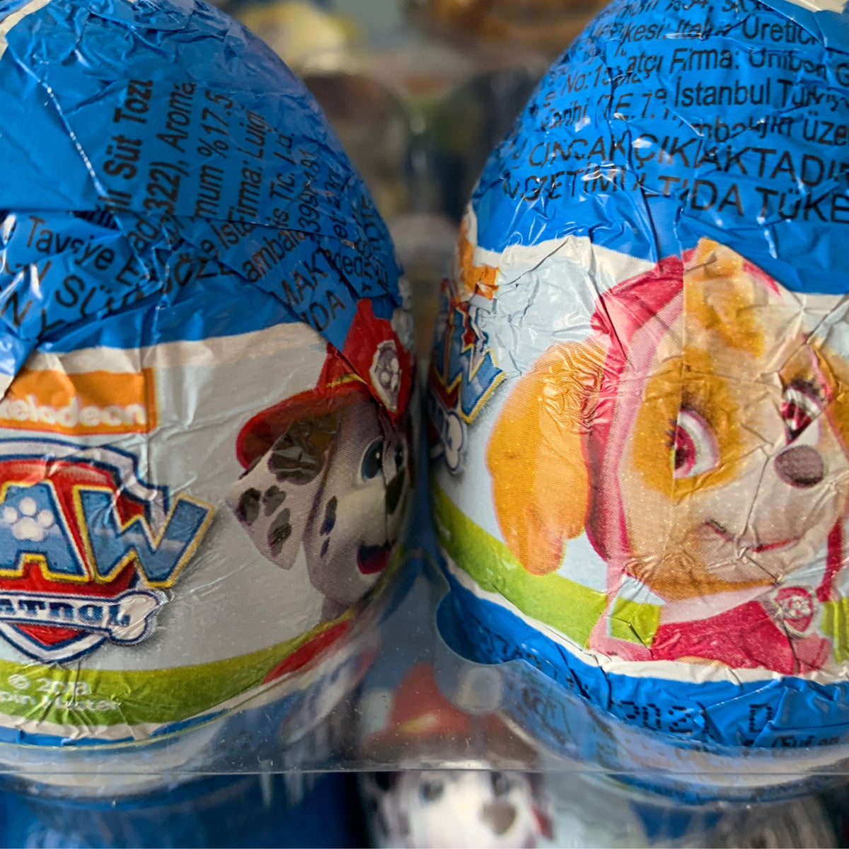 Paw Patrol - Chocolate Surprise Eggs | The Happy Popcorn Co - Online