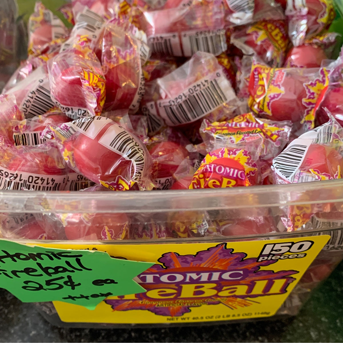 Atomic Fireball | The Happy Popcorn Co - Online