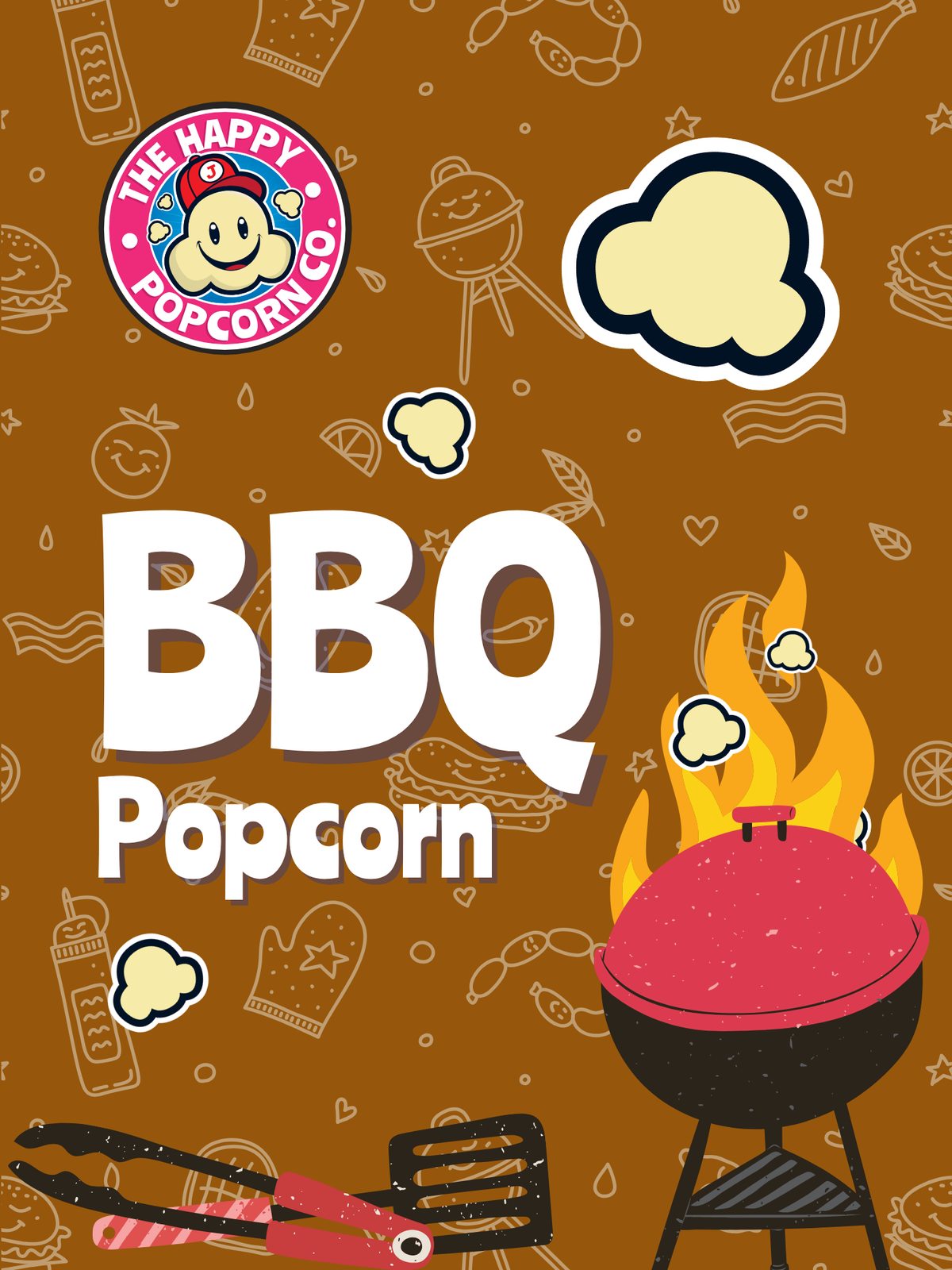 BBQ Popcorn | The Happy Popcorn Co - Online