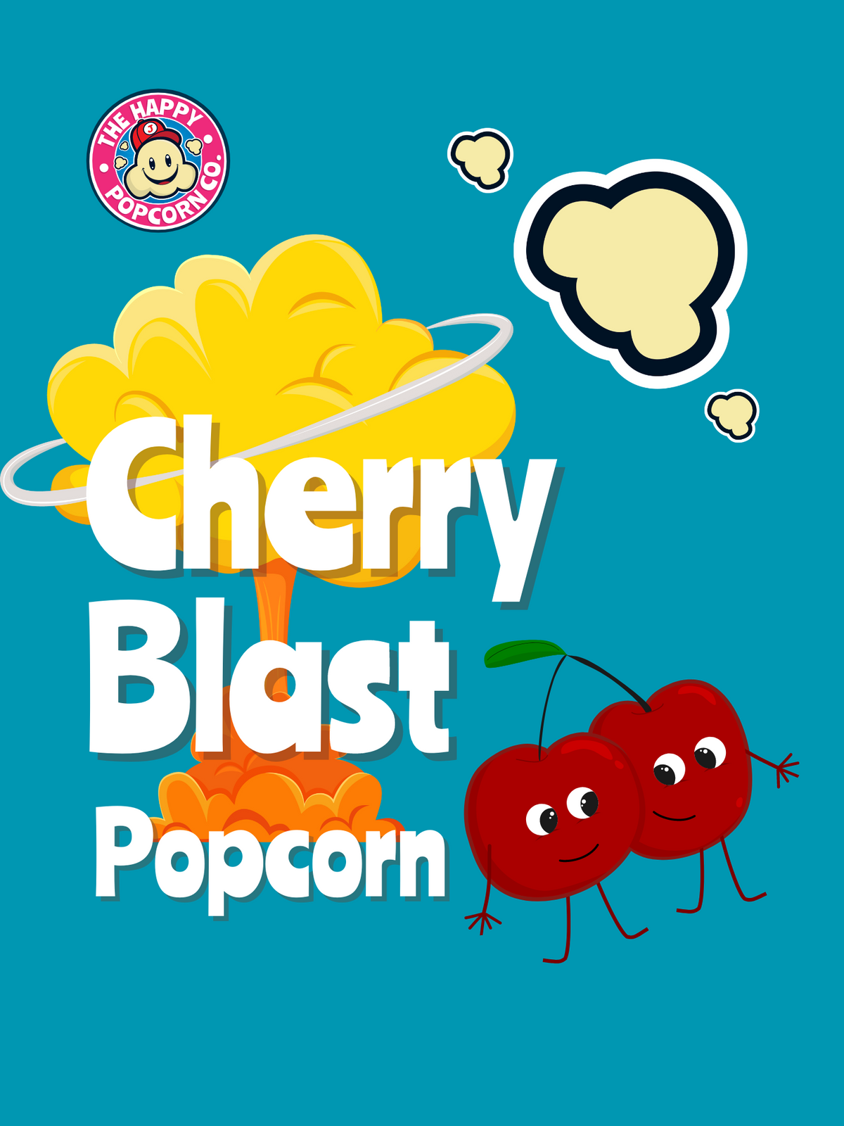 Cherry Blast | The Happy Popcorn Co - Online