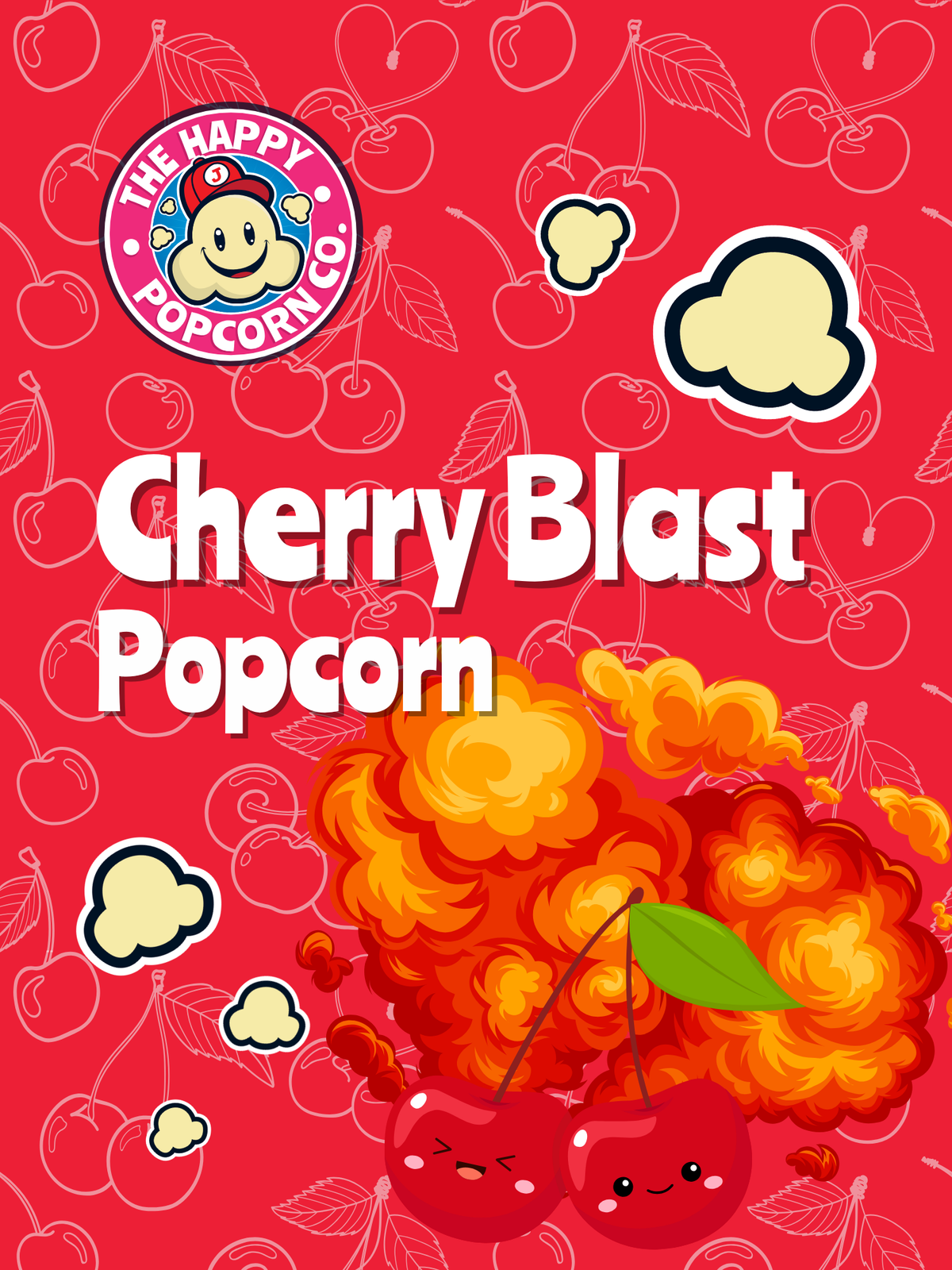 Cherry Blast Popcorn – The Happy Popcorn Co - Online