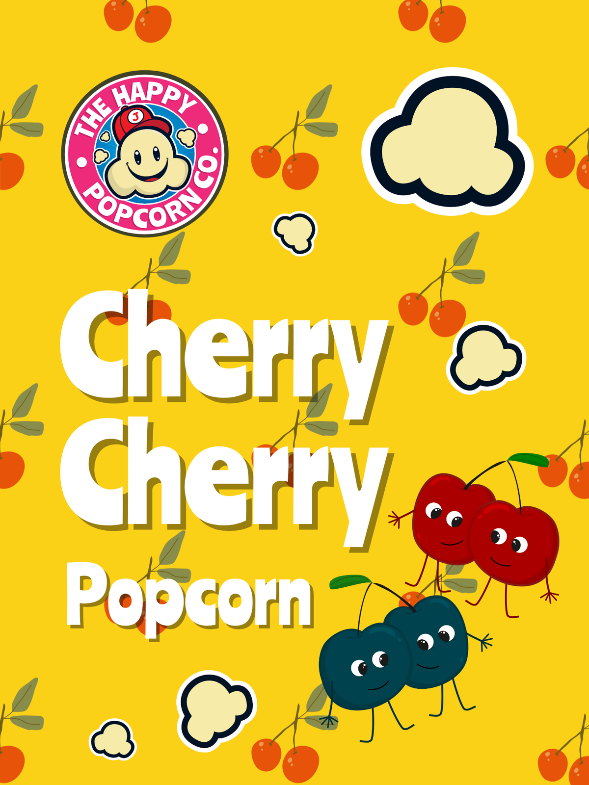 Cherry Cherry Popcorn – The Happy Popcorn Co - Online