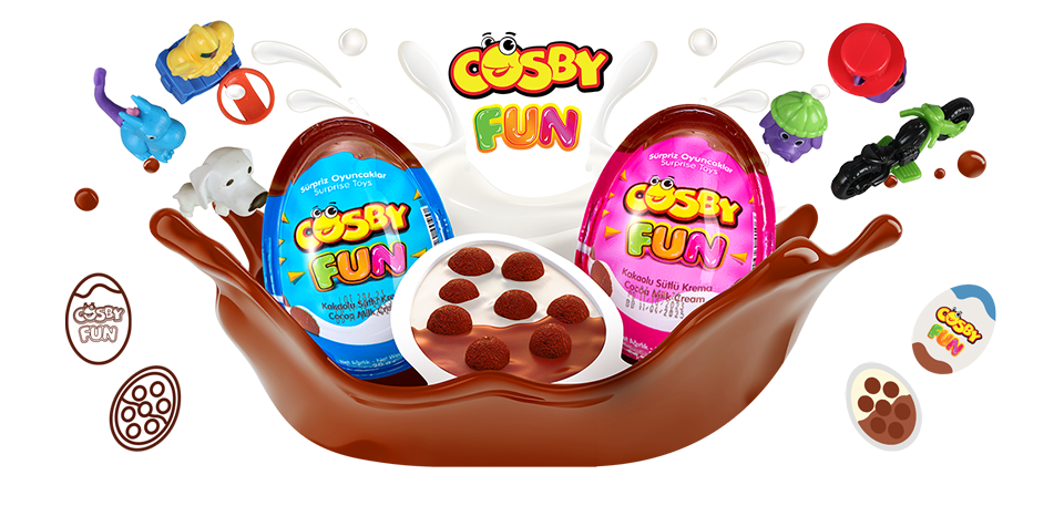 Cosby Fun - Chocolate Cream Egg | The Happy Popcorn Co - Online