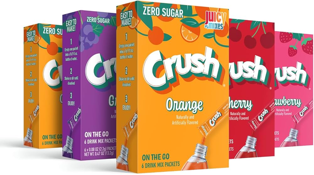 Crush Drink Crystals – The Happy Popcorn Co - Online