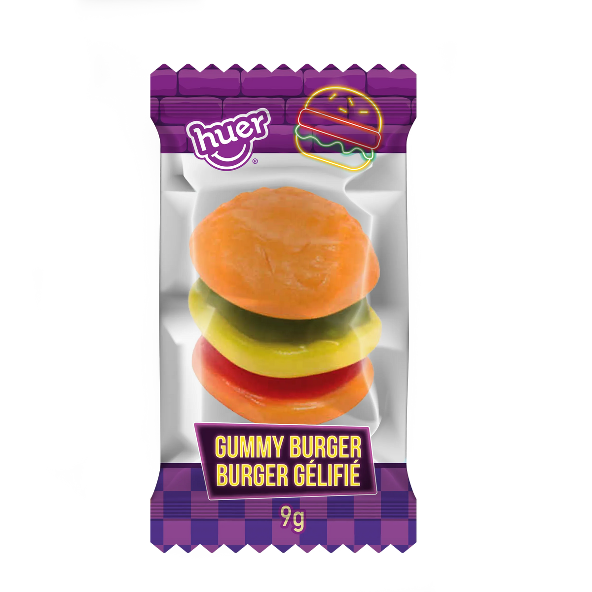 Huer Gummy Burger – The Happy Popcorn Co - Online