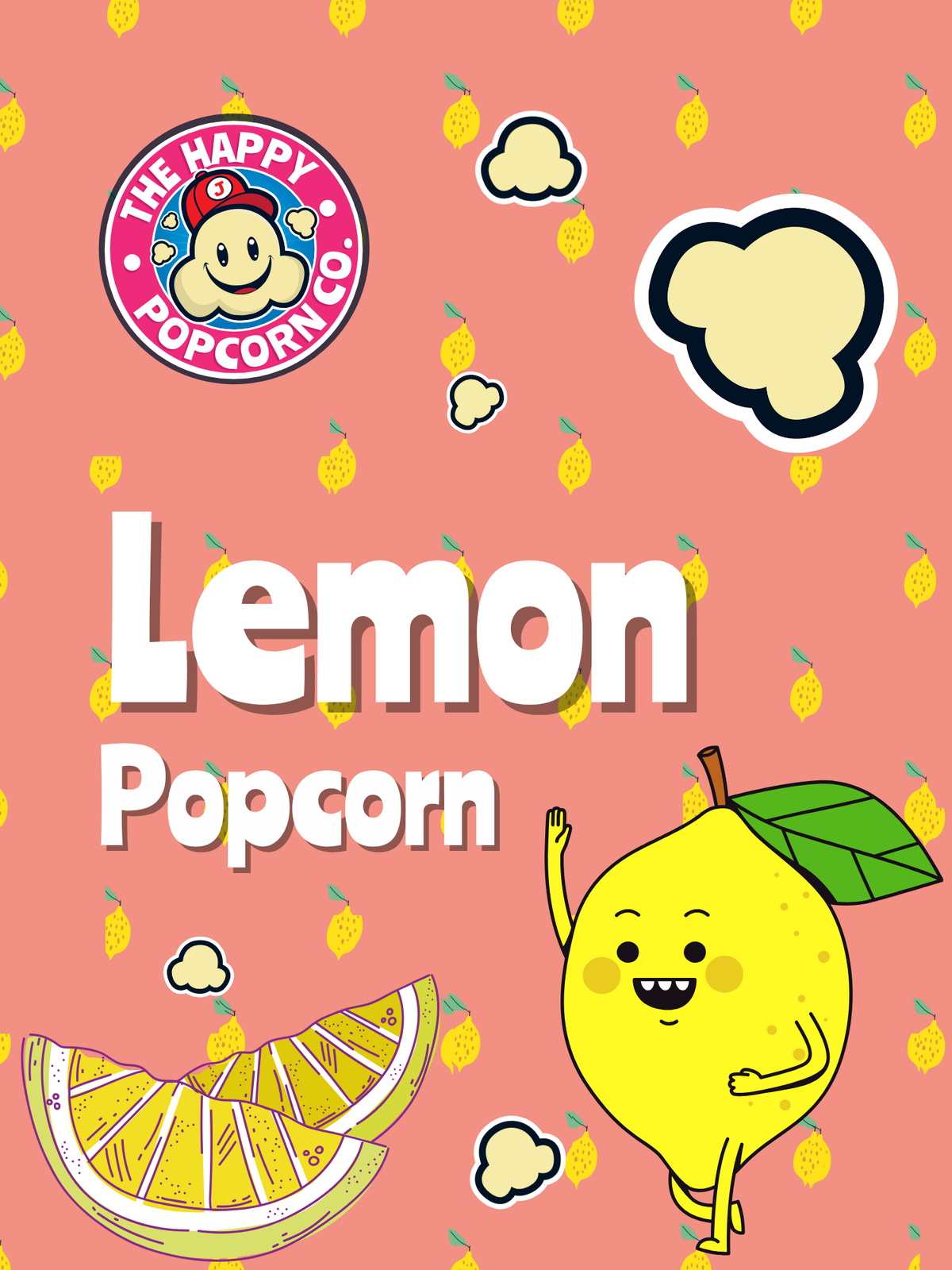 Lemon Popcorn – The Happy Popcorn Co - Online