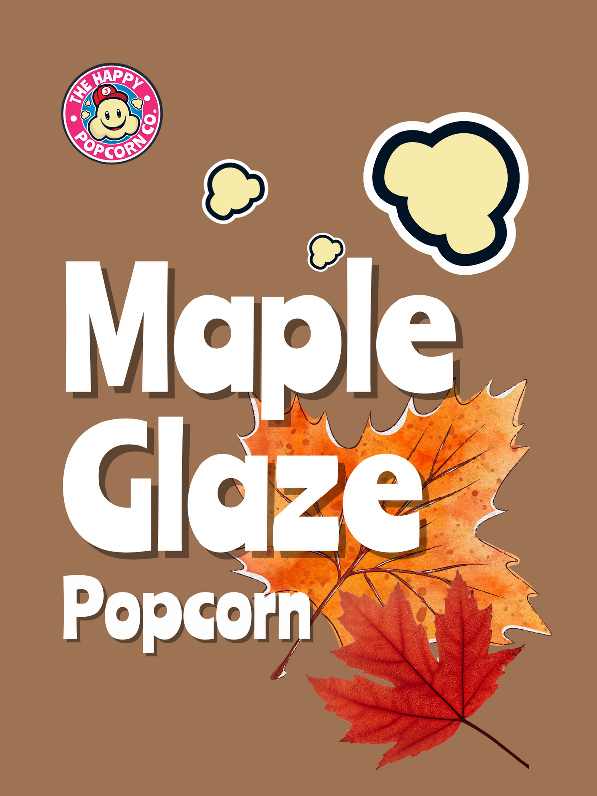 Maple Glaze Popcorn | The Happy Popcorn Co - Online
