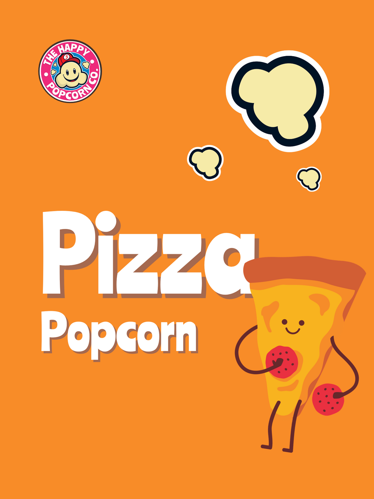 Pizza Popcorn | The Happy Popcorn Co - Online