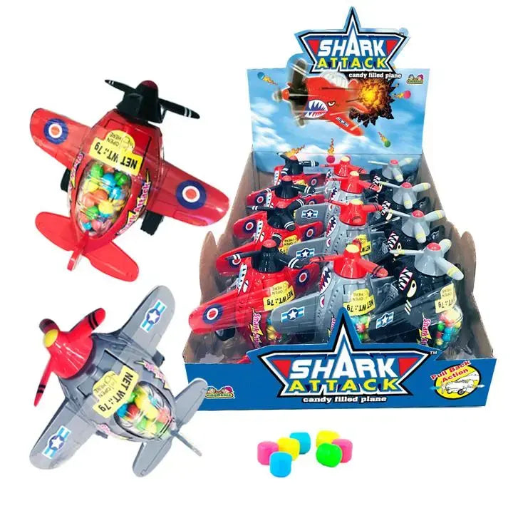 Shark Attack - Candy Filled Plane – The Happy Popcorn Co - Online