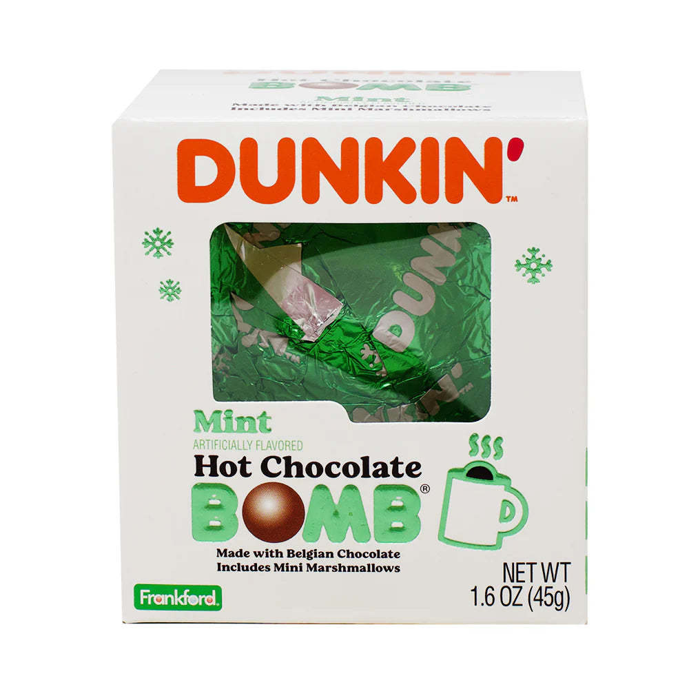 Dunkin' Donuts - Hot Chocolate Bombs – The Happy Popcorn Co - Online