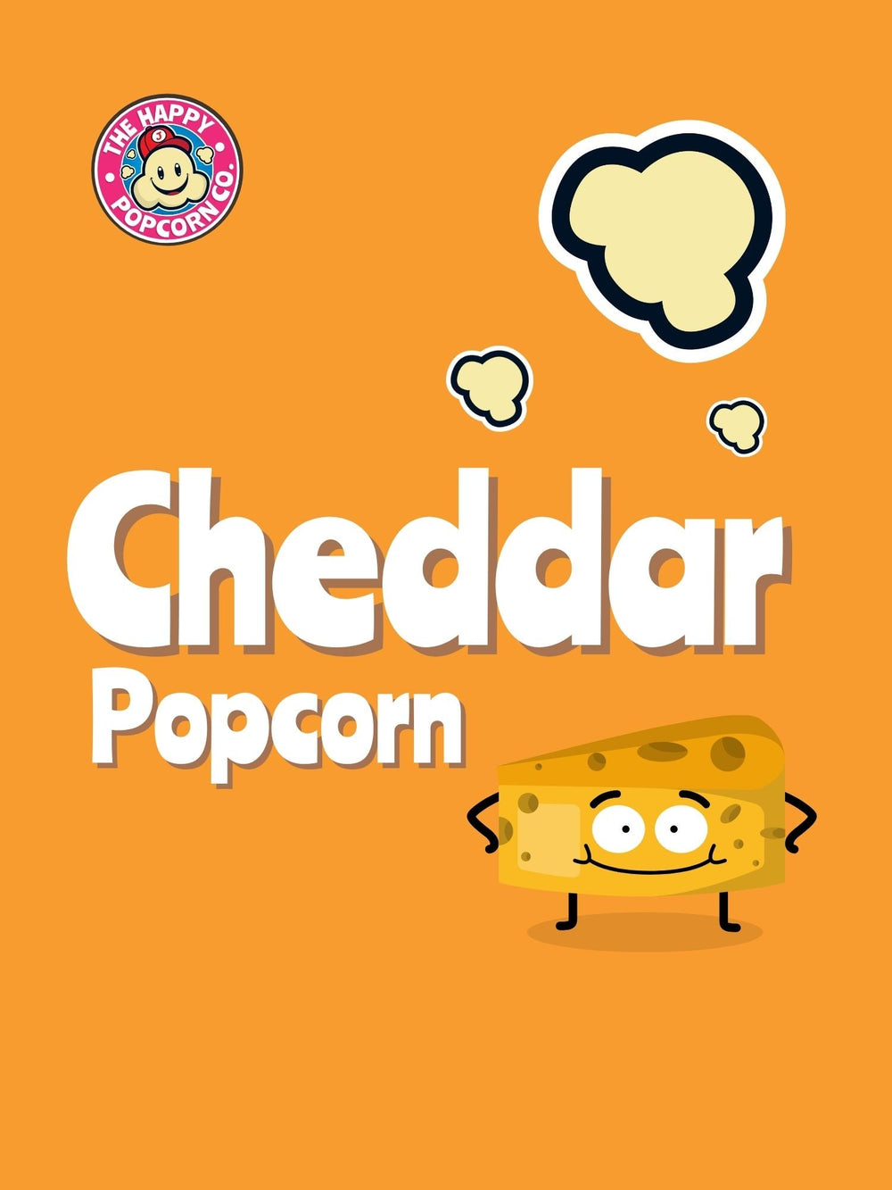 Cheddar Popcorn | The Happy Popcorn Co - Online
