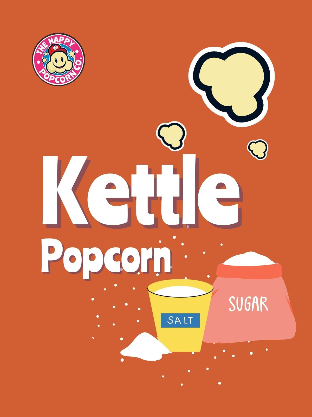 Kettle Popcorn – The Happy Popcorn Co - Online